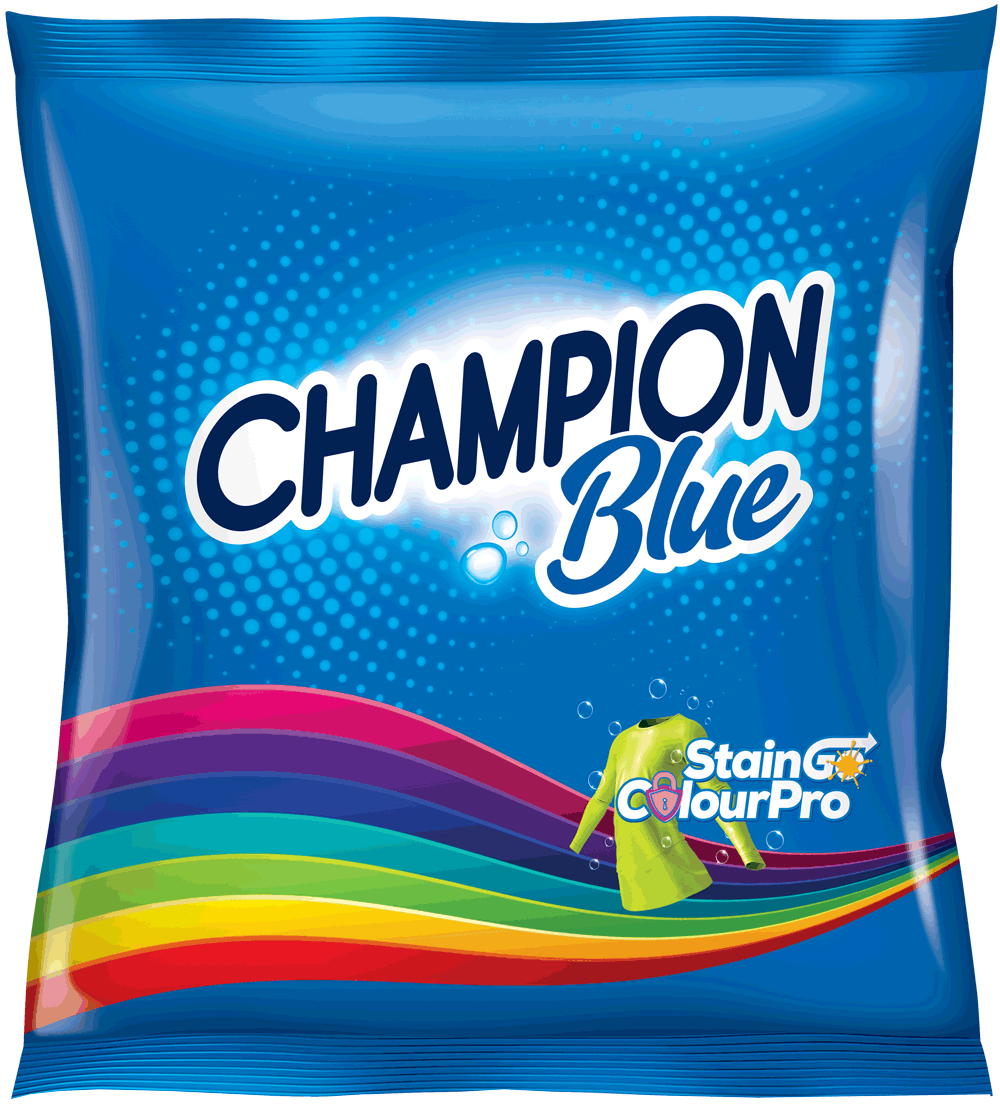Champion Blue Detergent - Premium Detergent Powder